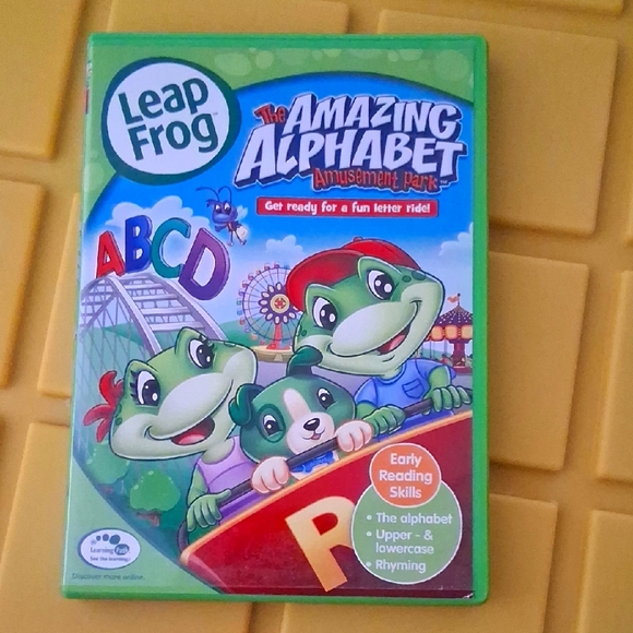 Leapfrog | Toys | Leapfrog The Amazing Alphabet Amusement Park Dvd ...